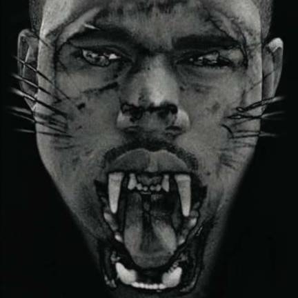 kanye screaming face