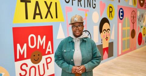 Nina Chanel Abney Launches Debut Monograph at New MoMa Design Store in Soho