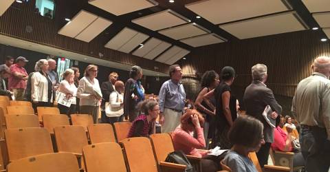 Residents air concerns at Rosenthal's town hall