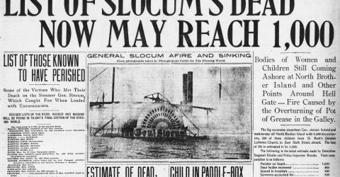 Remembering the General Slocum Disaster 120 Years Later