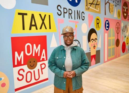 Nina Chanel Abney Launches Debut Monograph at New MoMa Design Store in Soho