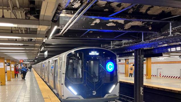 Gangway: New Subway Cars Rolling on West Side “C” Train